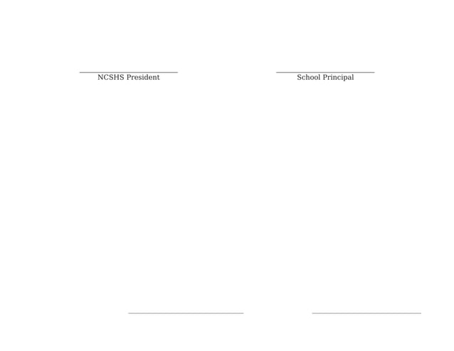 NCSHS Charter Certificate | PDF | Education