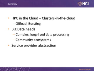 Virtualization for HPC at NCI | PPT | Free Download