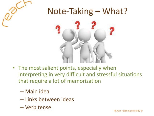 Baby Steps to Note-Taking for Consecutive Interpreting | PPTX