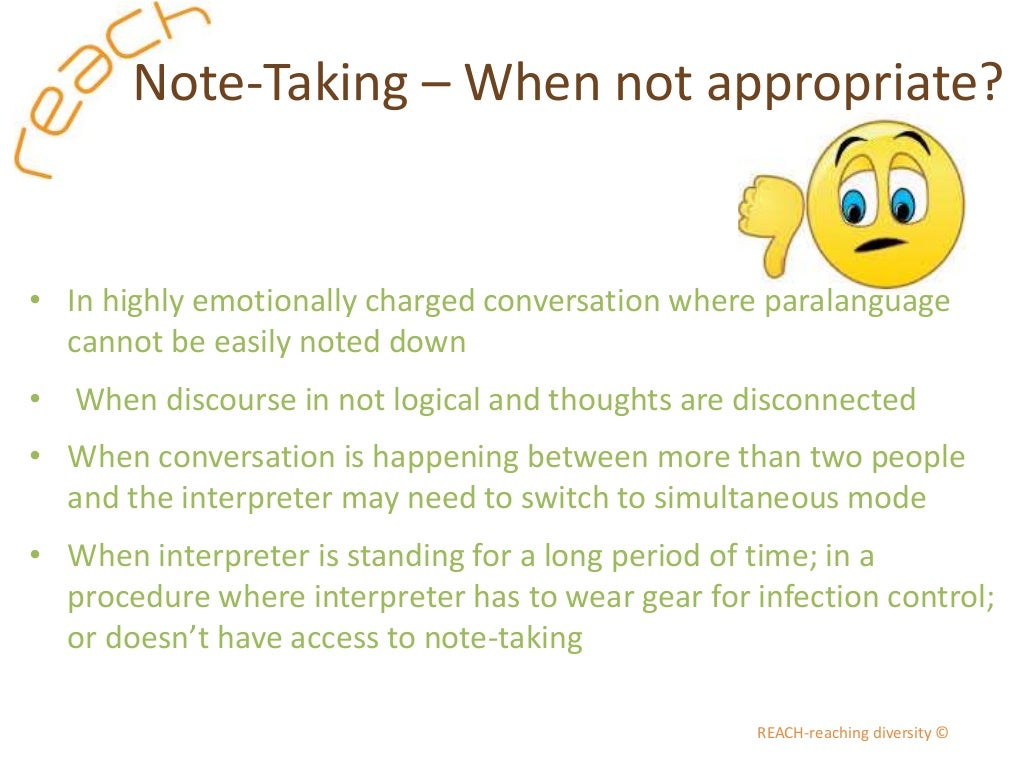 Baby Steps to Note-Taking for Consecutive Interpreting