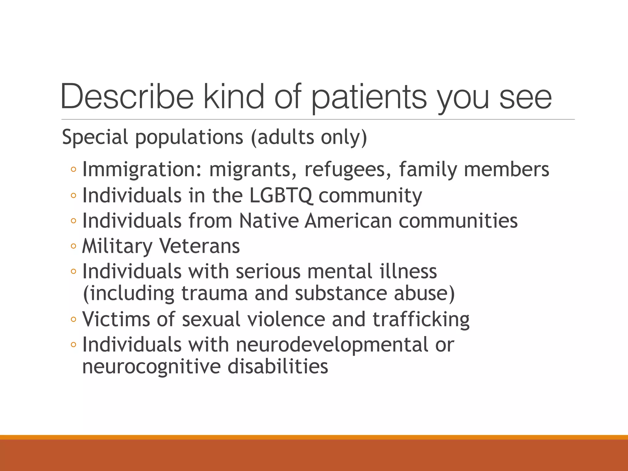 Interpreting for Fragile Patients in Mental Health Encounters: Training ...