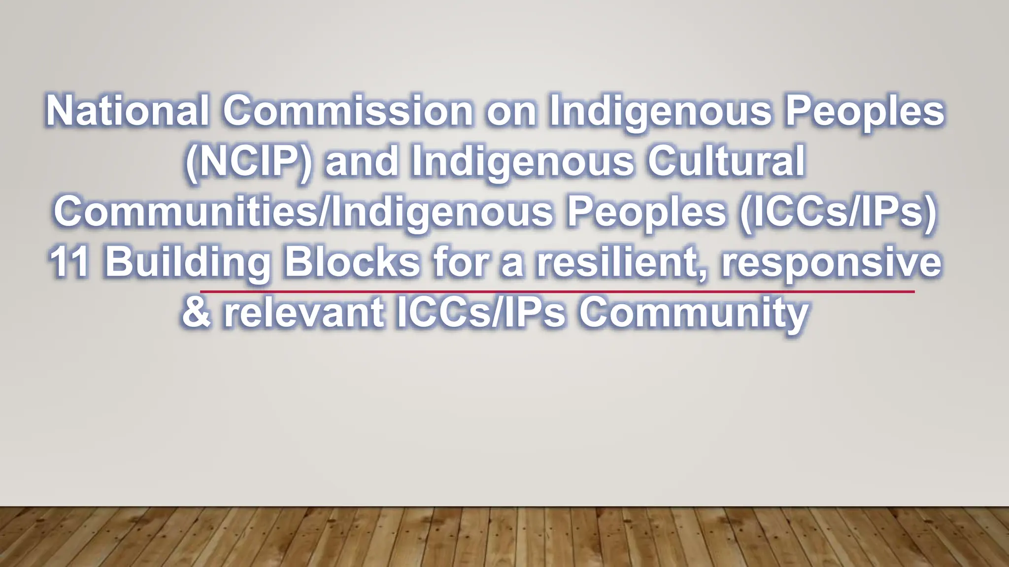 National Commission on Indigenous Peoples | PPTX