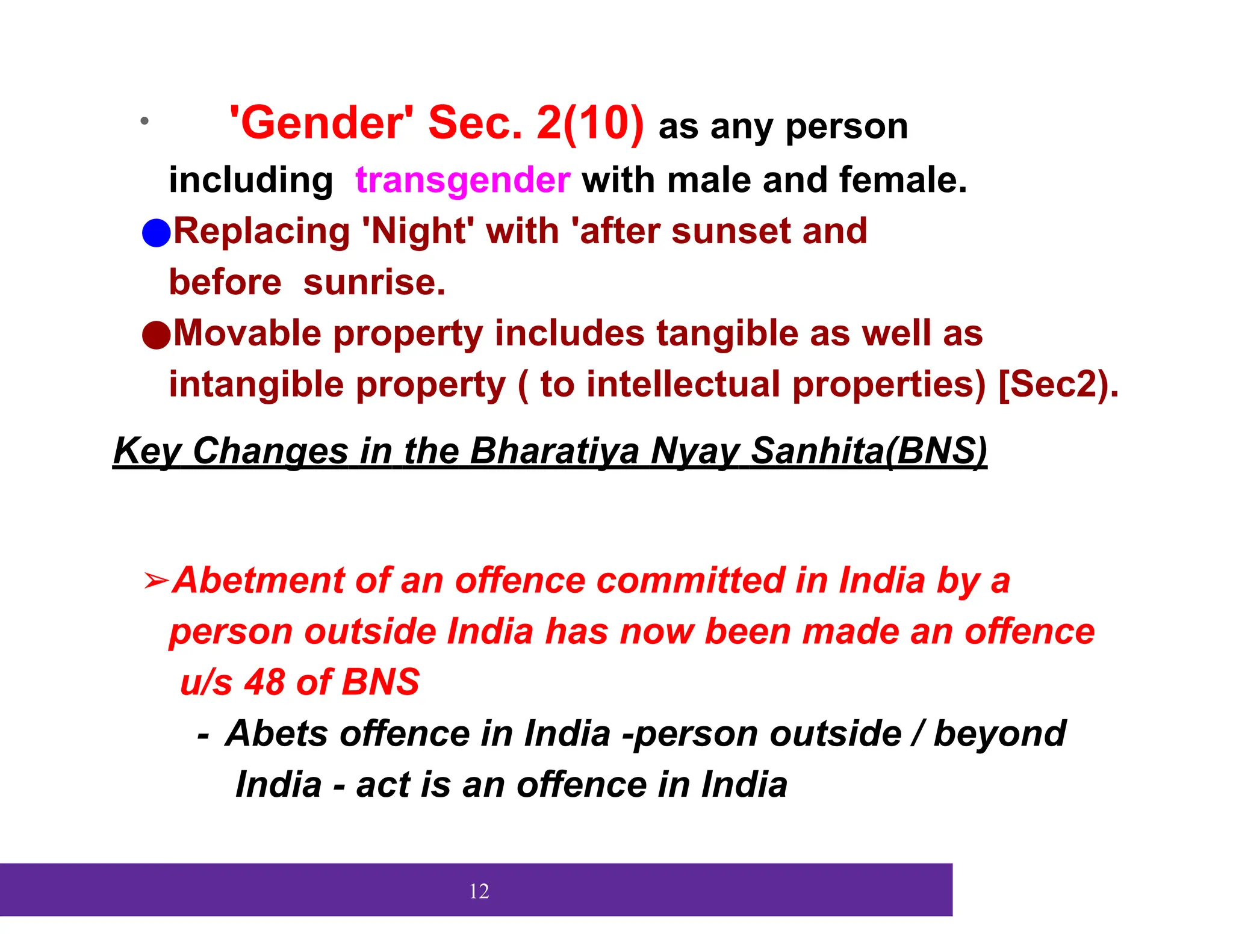 NCL - An Overview (2).pptx- overview of new criminal laws | PPTX