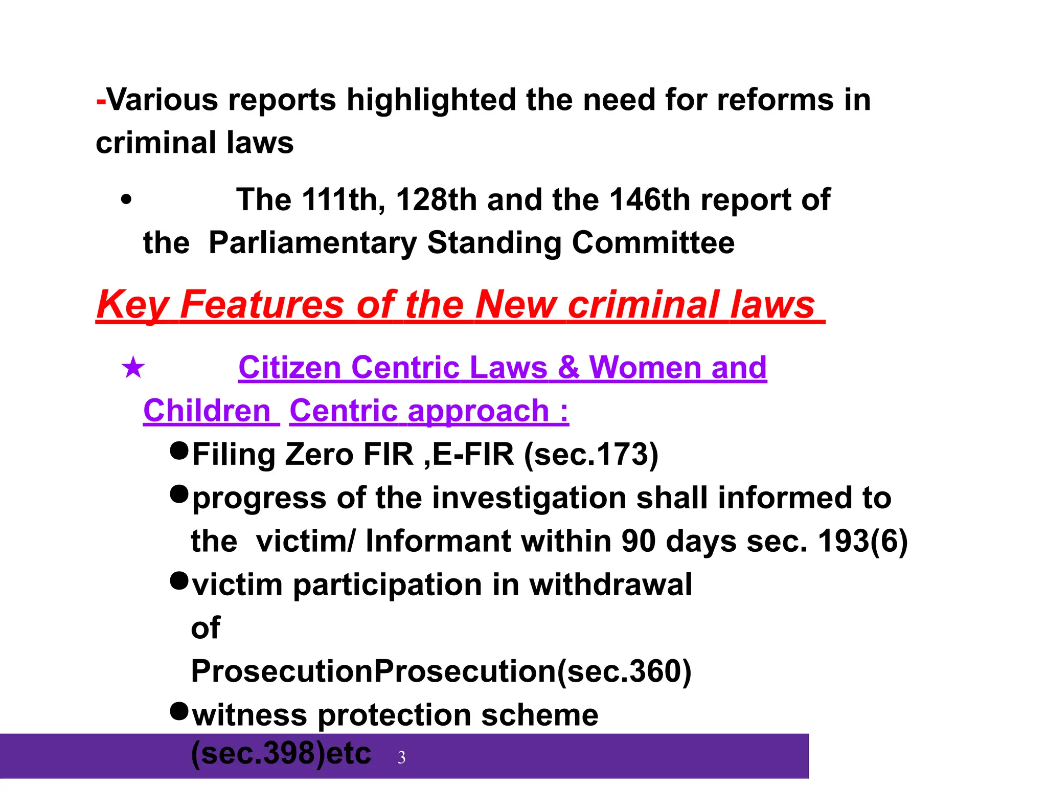 NCL - An Overview (2).pptx- overview of new criminal laws | PPTX