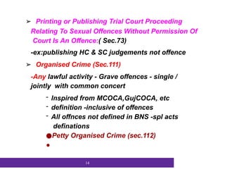 NCL - An Overview (2).pptx- overview of new criminal laws | PPTX