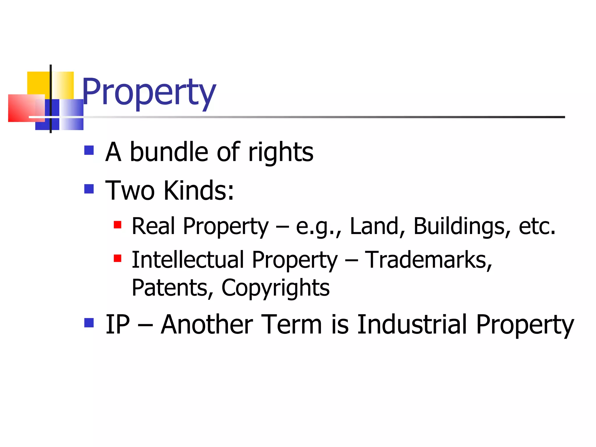 Introduction to Patents and IP Commercialization | PPT