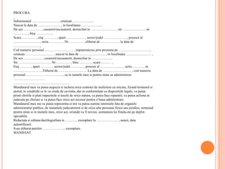 Contractul de mandat | PPT