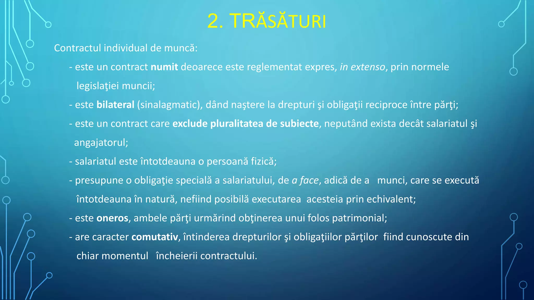 Contractul individual de munca (2) | PPT
