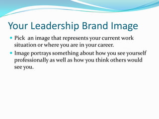 Your Leadership Brand | PPTX