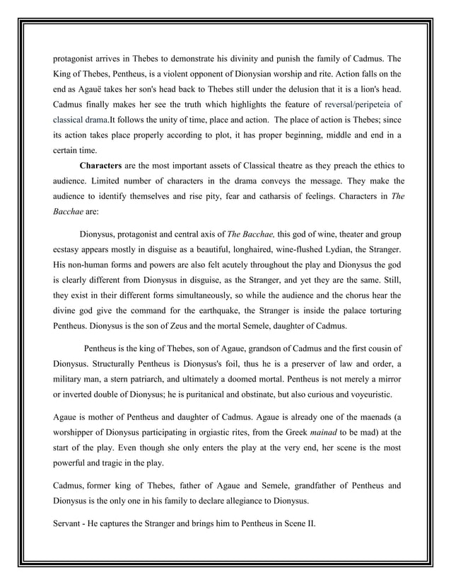 classical theatre vs epic theatre | DOCX | Drama | Genres