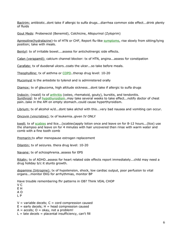 NCLEX-Study-Guide for quick revision and study material | PDF | Medical ...