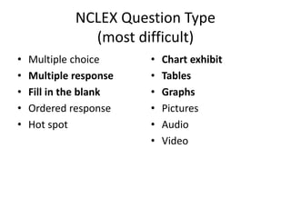 NCLEX Success tips ppt.pptx detailed explanations | PPTX