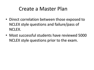 NCLEX Success tips ppt.pptx detailed explanations | PPTX