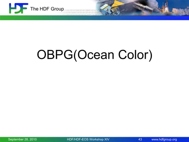 Usage of NCL, IDL, and MATLAB to access NASA HDF4/HDF-EOS2/HDF-EOS5 ...