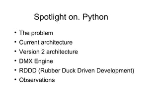 Spotlight on Python | PPT