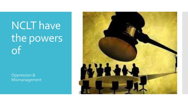 National Company Law Tribunal and NCLAT | PPTX