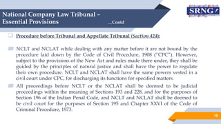 NCLT-Constitution and its power | PPTX | Law