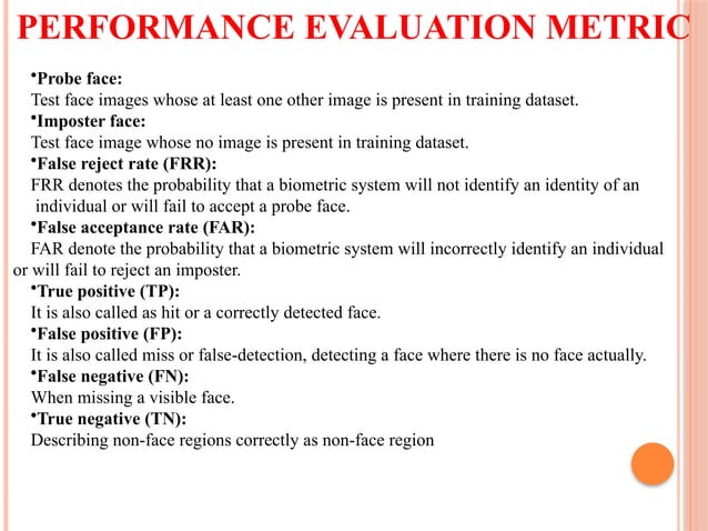 Real time face detection and recognition | PPTX | Photo Editing ...