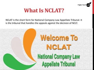 Difference between NCLT and NCLAT PPT | PPTX | Business | Business and ...