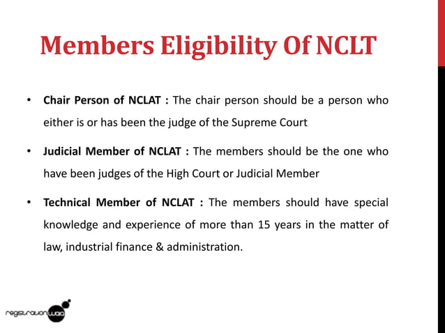 Difference between NCLT and NCLAT PPT | PPTX | Business | Business and ...