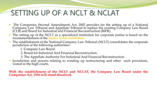 National Company law Tribunal by cs Ankur sharma | PPTX