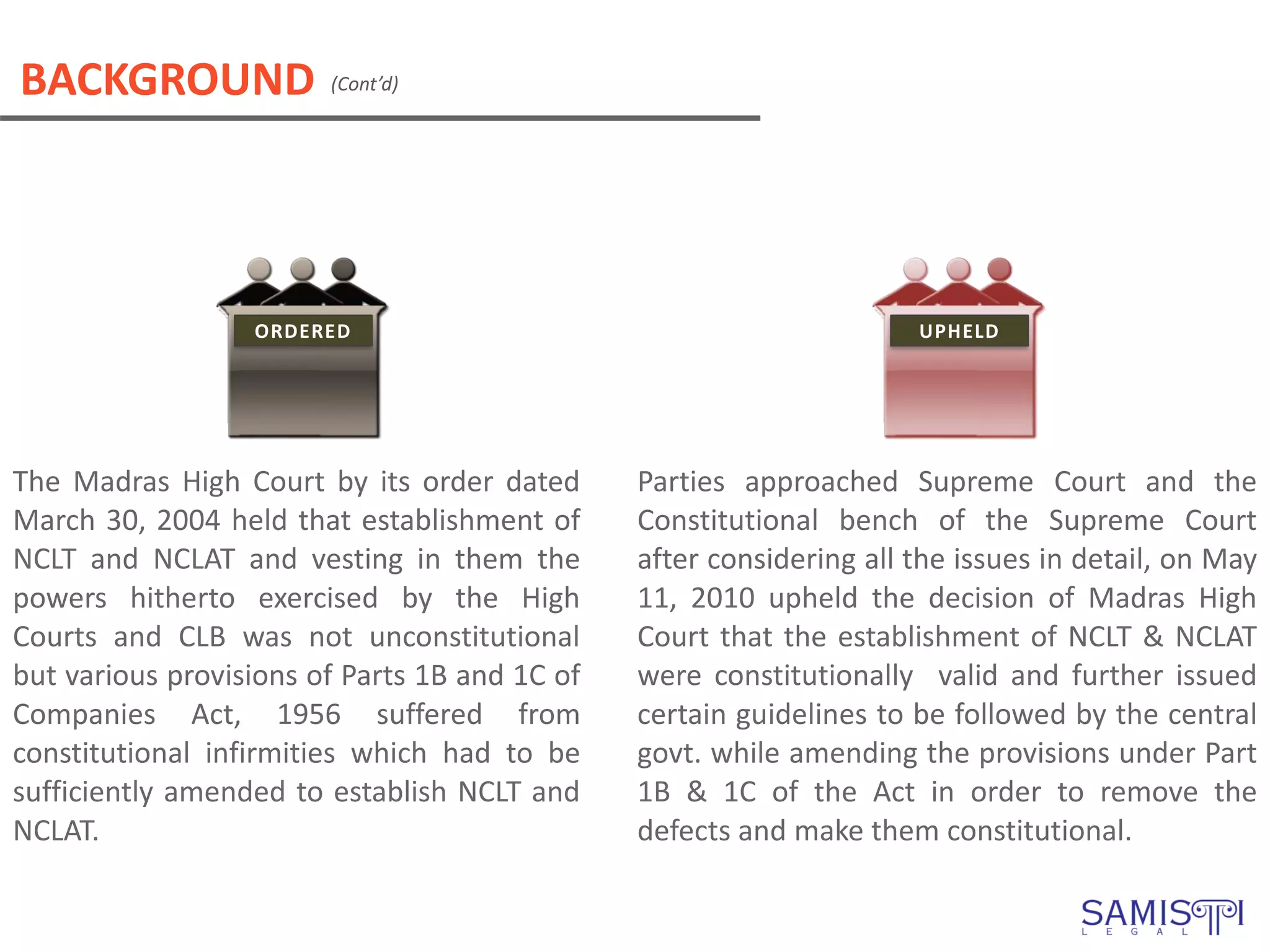PPT on NCLT by Mr. Prashant Jain | PDF