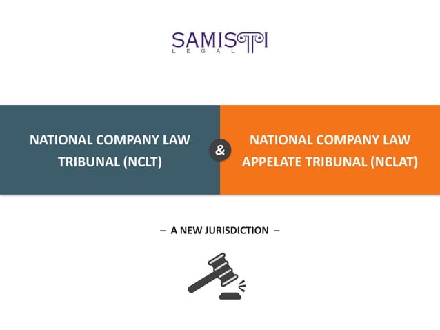 PPT on NCLT by Mr. Prashant Jain | PDF | Business | Business and Finance