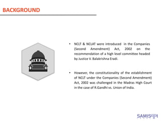 PPT on NCLT by Mr. Prashant Jain | PDF