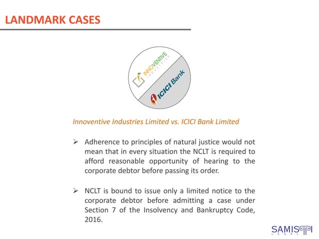 PPT on NCLT by Mr. Prashant Jain | PDF | Business | Business and Finance