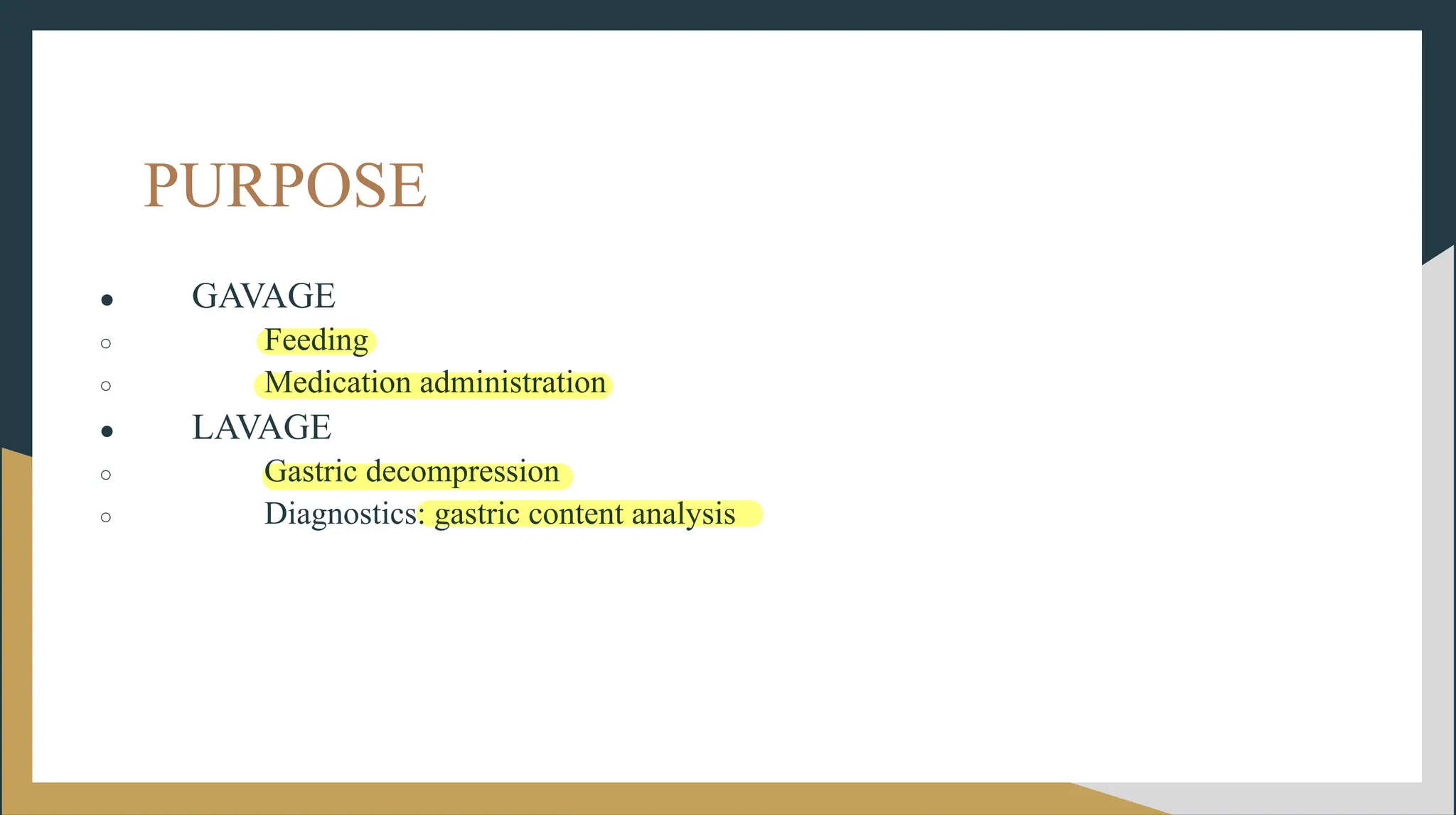 TOPICS TPN (Total Parenteral Nutrition)I Nasogastric Tube Insertion ...