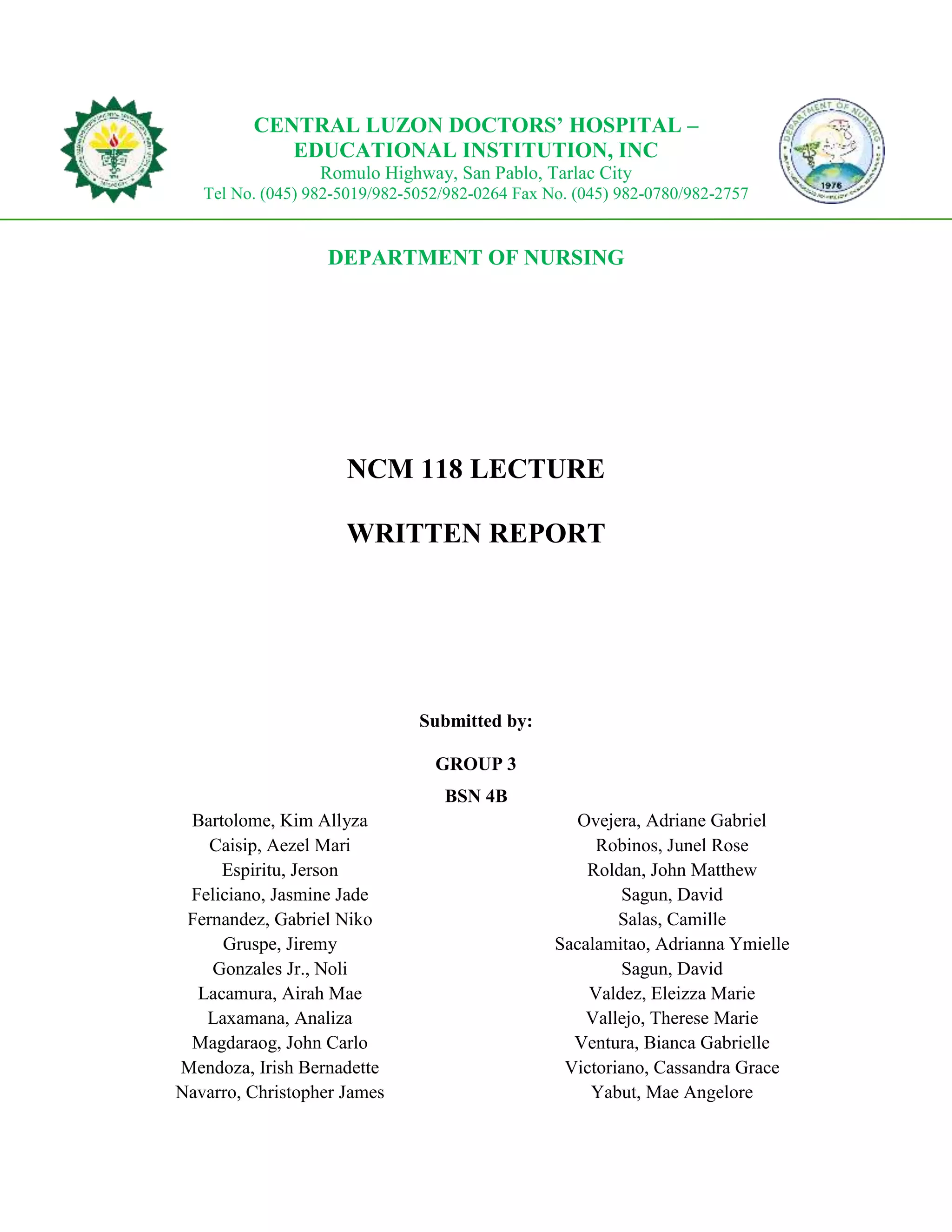 NCM-118-LEC-WRITTEN-REPORT-GROUP-3-BSN-4B.docx