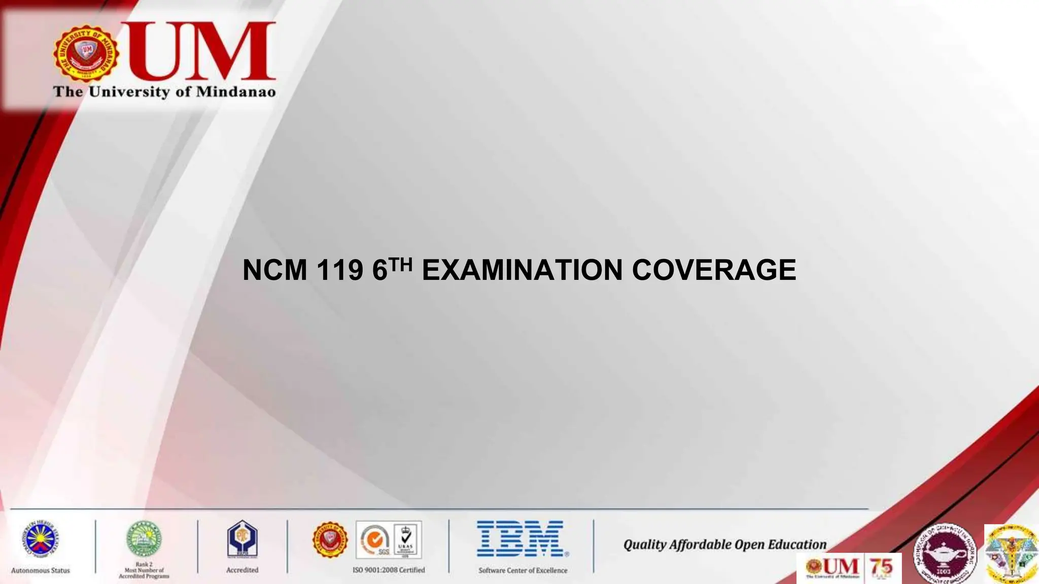 NCM-119-6th-Exam-Coverage for nursing.pptx