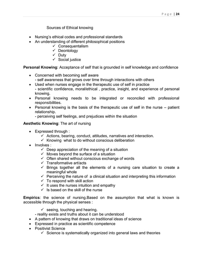 NCM 100 *LECTURES* | DOCX