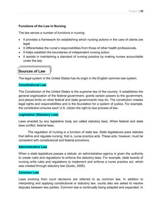NCM 100 *LECTURES* | DOCX