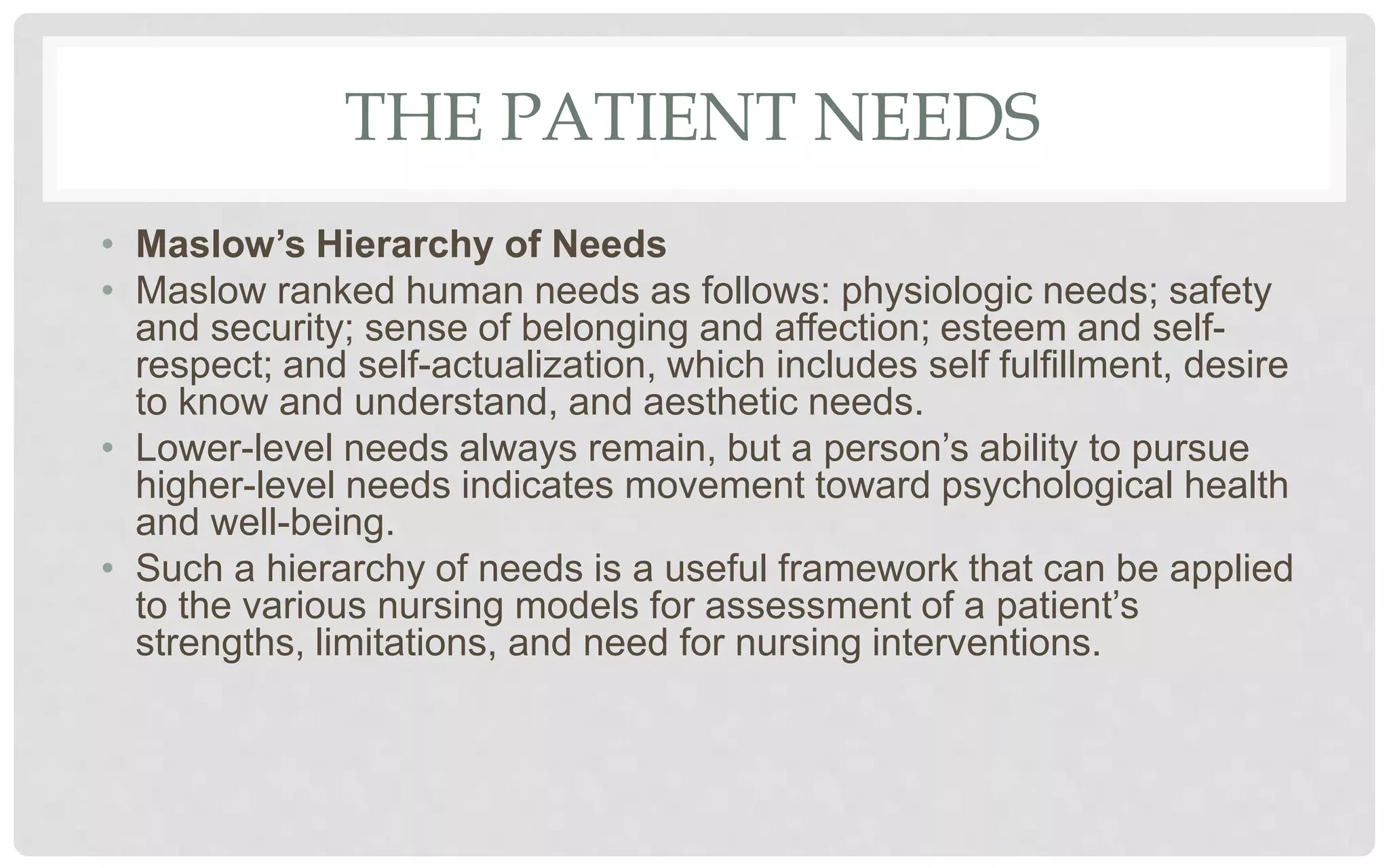 Ncm 100 fundamentals of nursing practice | PPTX