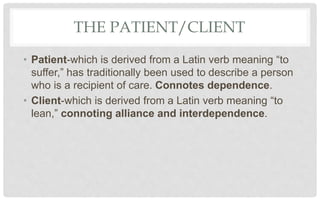 Ncm 100 fundamentals of nursing practice | PPTX