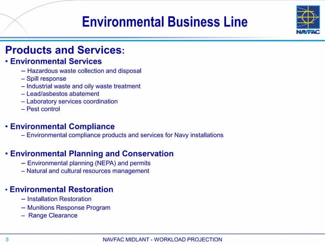 NAVFAC Environmental Briefing | PDF