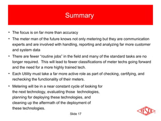 Meter Testing 101 | PPT | Business Utilities | Business
