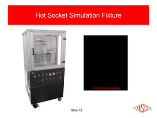 Safety Topics - Hot Socket Issues, Causes & Best Practices | PPTX | Chemistry | Science