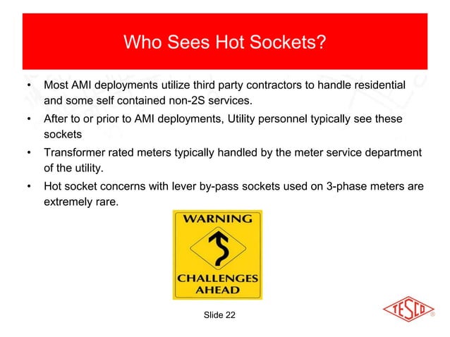 Safety Topics - Hot Socket Issues, Causes & Best Practices | PPTX | Chemistry | Science