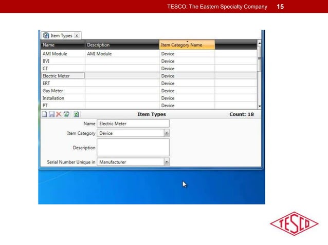 TESCO Meter Manager - Tools to Help You More Efficiently Manage Your ...