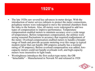 History of Electric Metering | PPTX