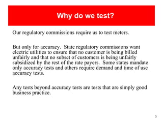 Meter Testing 101 | PPT