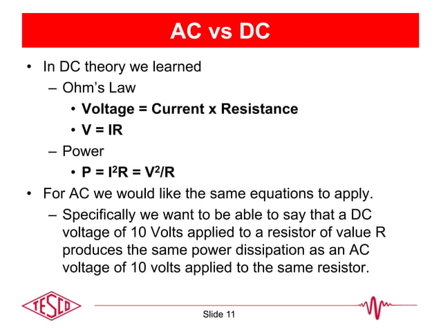 AC Circuit Theory | PPTX