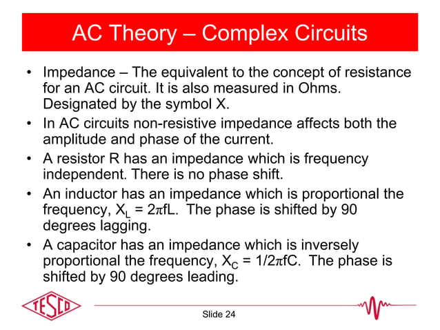 AC Circuit Theory | PPTX