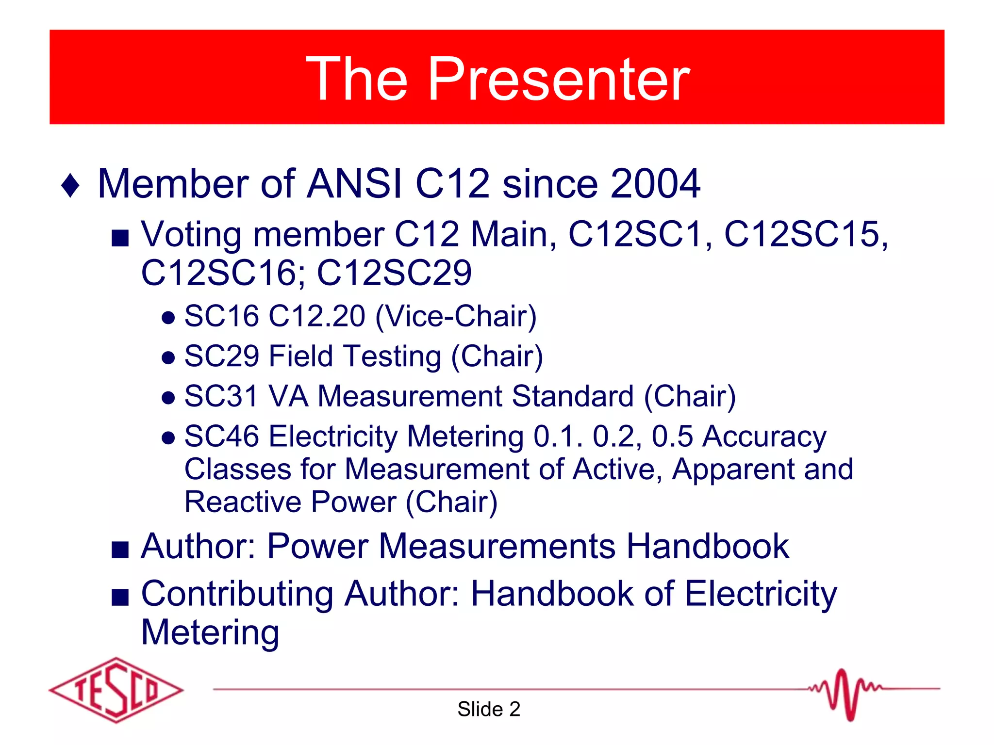 ANSI Standards Review | PPTX