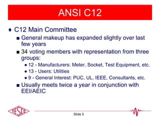 ANSI Standards Review | PPTX