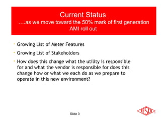 Managing Vendor Issues on AMI Design | PPT