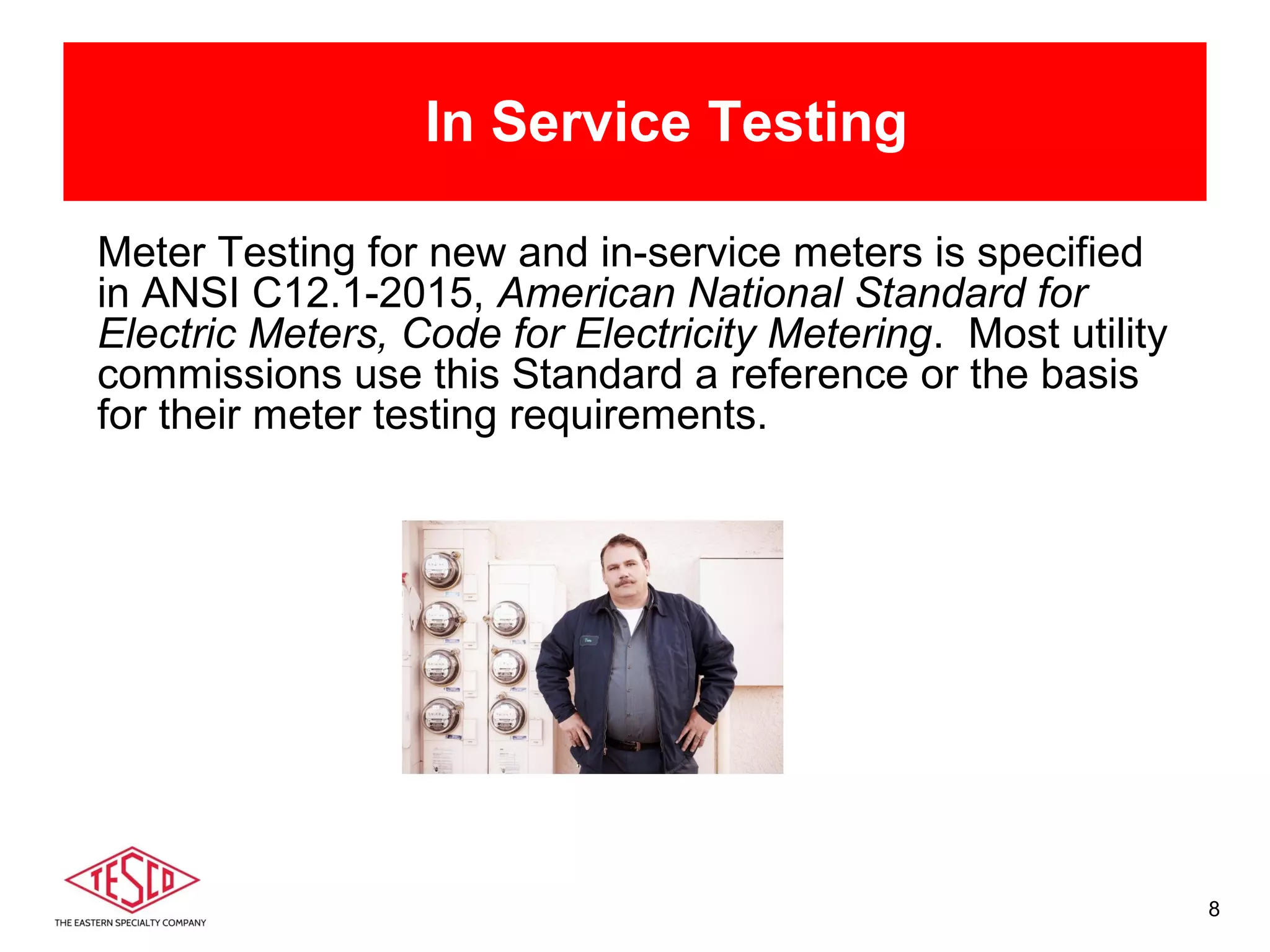 Meter Testing 101 | PPT | Business | Business and Finance