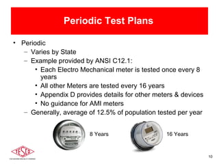 Meter Testing 101 | PPT | Business | Business and Finance